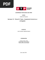 Ac s09 Semana 09 Tema 04 Tarea Avance de Proyecto Final 1 Grupo 7 | PDF | Sustentabilidad ...