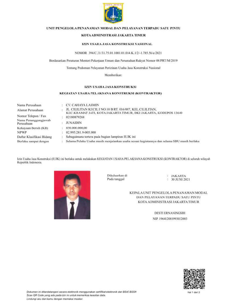 Comprof Cv. Cahaya Lasmin 2022 | PDF | Griya & Taman