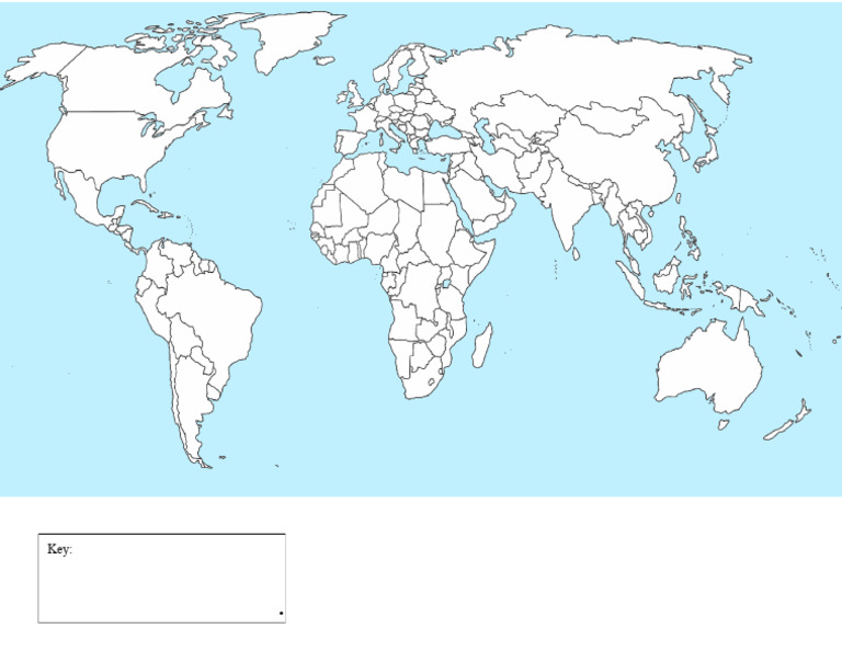 World map.docx | PDF