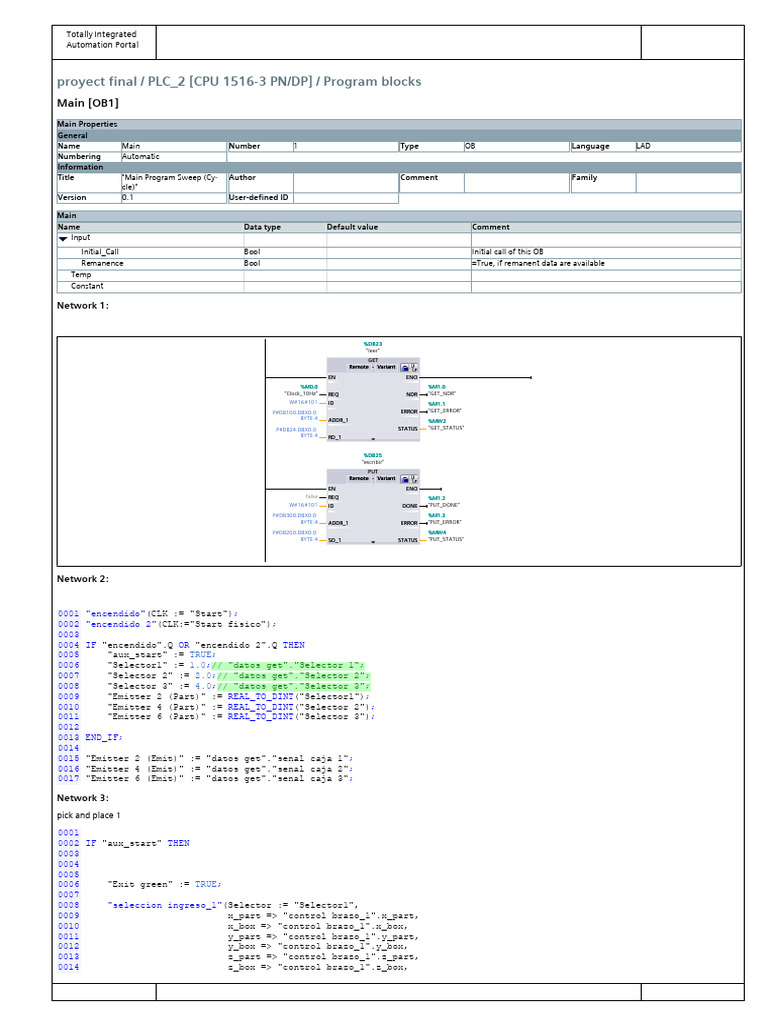 Proyecto Final PLC | PDF | Computing | Computer Engineering