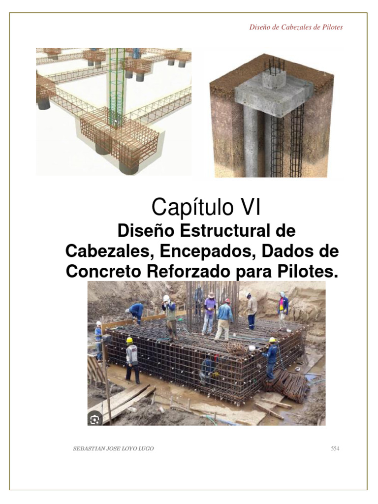 DISENO_ESTRUCTURAL_DE_CABEZALES_ENCEPADO | PDF | Fundación profunda ...