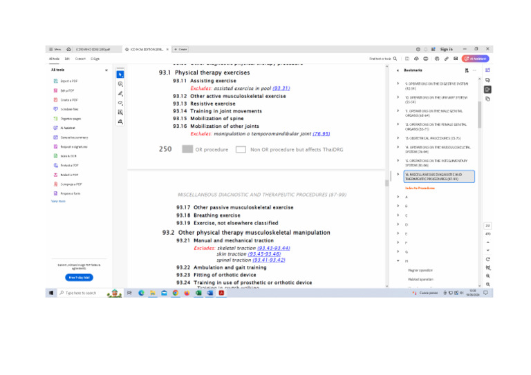 Tindakan Fisio 93xx | PDF