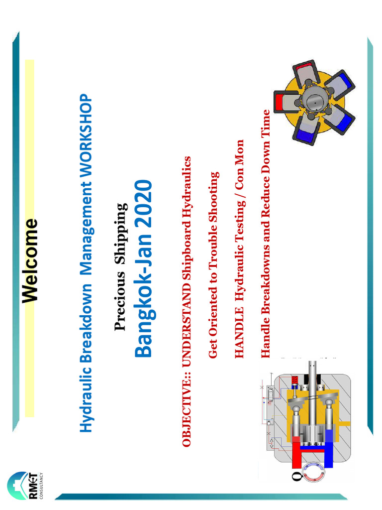 HYD Basic handout | Download Free PDF | Pump | Fluid Dynamics