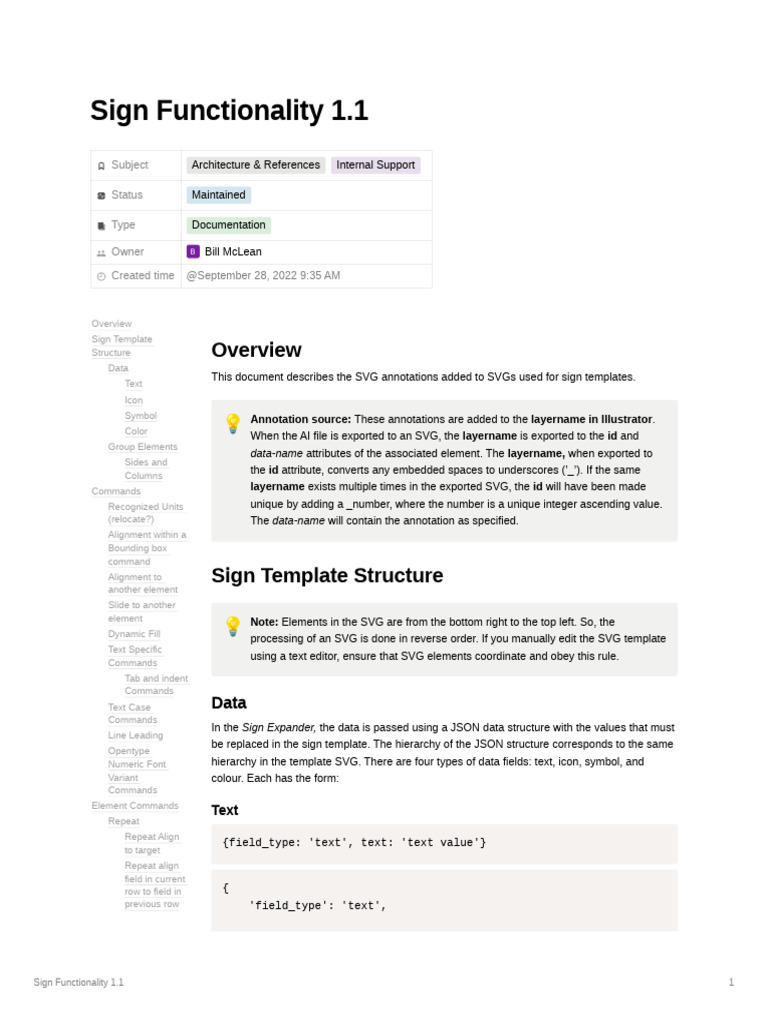 sign Functionality 1.1 | PDF | Typefaces | Foot (Unit)