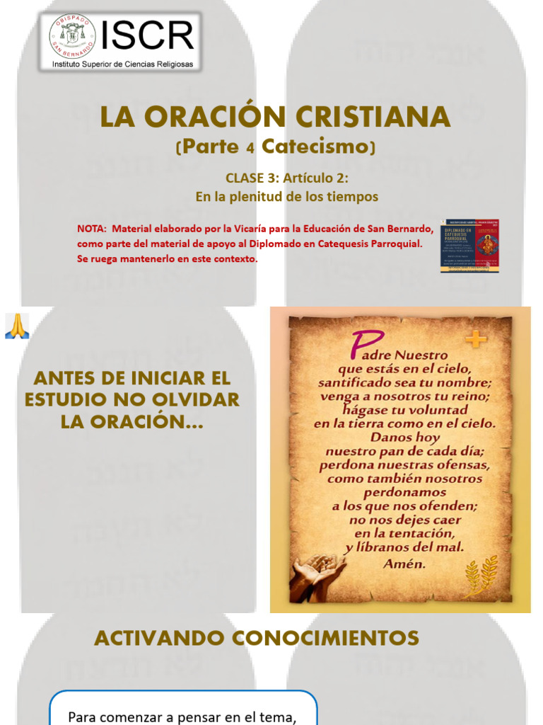La Oración en la Vida de Jesús | PDF | Oración | María, madre de Jesús