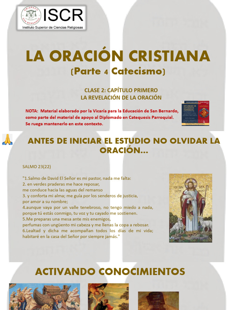 Revelación de la Oración en el Antiguo Testamento | PDF | Oración | David