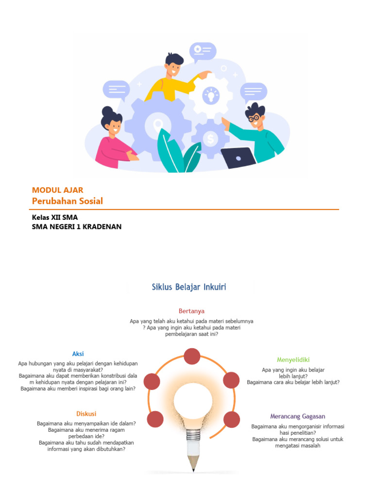 Modul Ajar Sosiologi Kelas 12 | PDF | Karier & Perkembangan | Ilmu Sosial