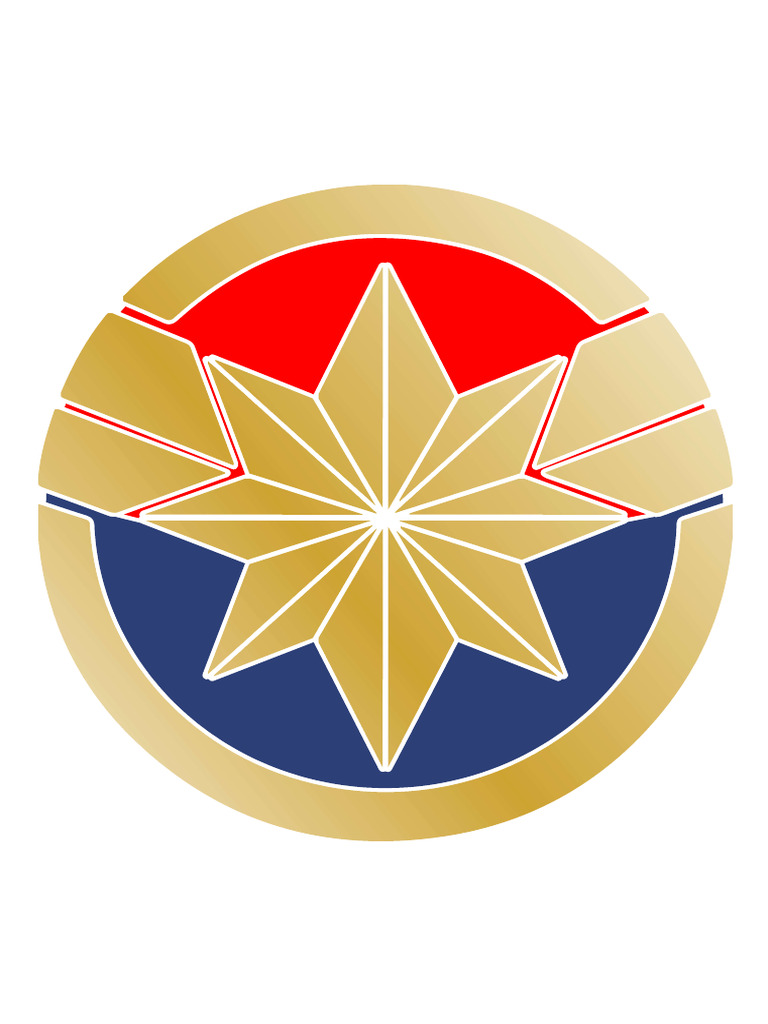 Vector Capitana Marvel Escudo | PDF