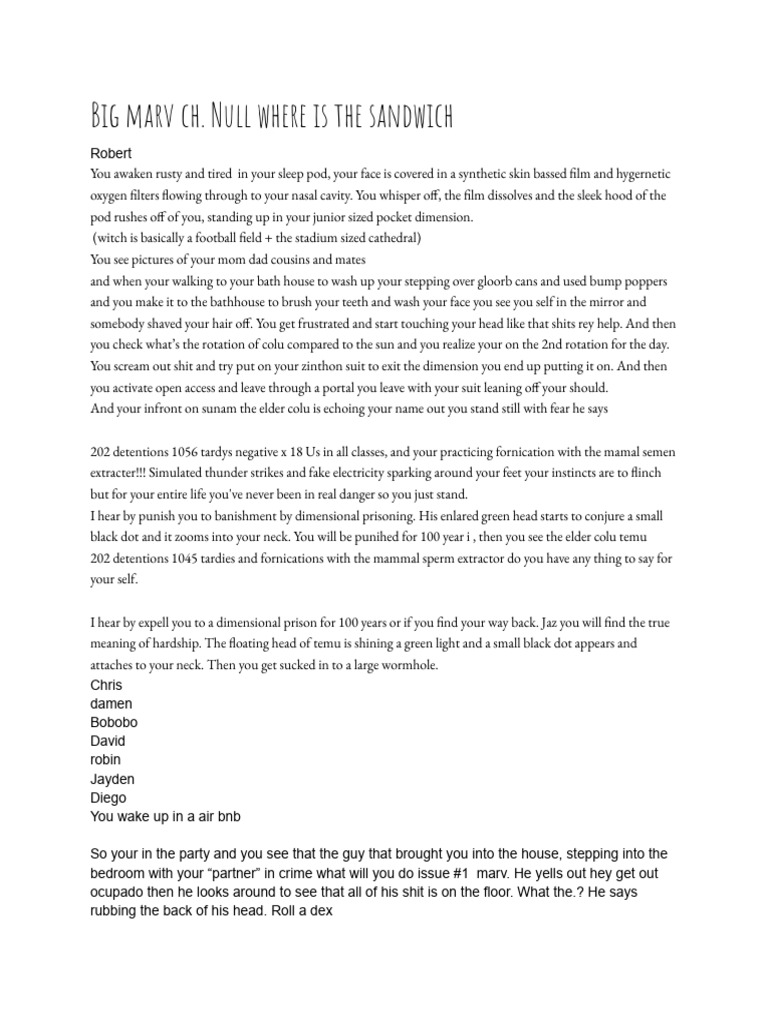 Big Marv #1 | PDF | General Fiction