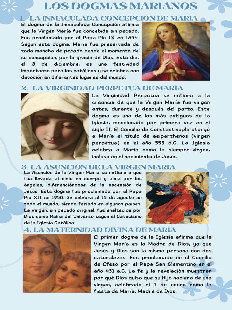 Dogmas Marianos | PDF
