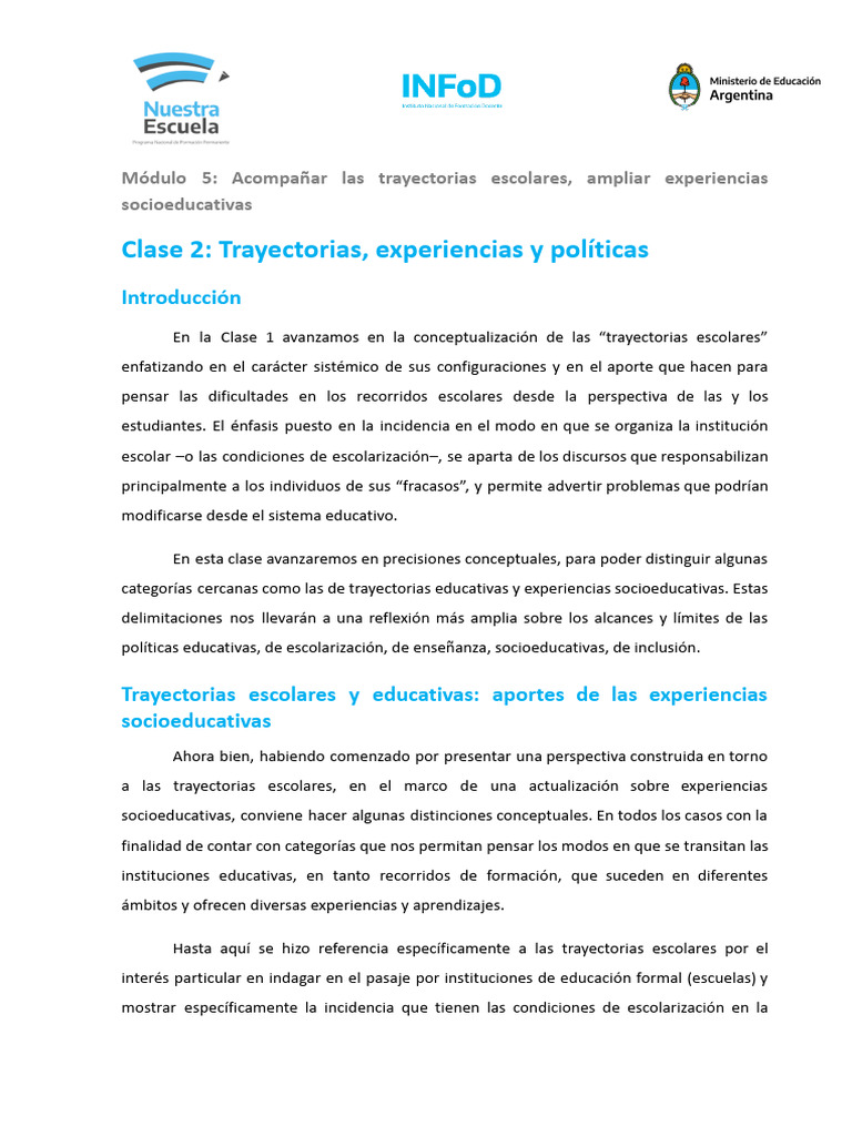 APS05 Clase02 | PDF | Escuelas | Inclusión (Educación)