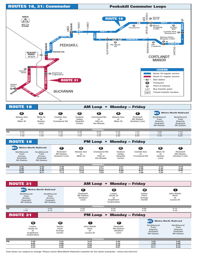 Rte 1831 Jan 2023 | PDF | Public Transport | Transport