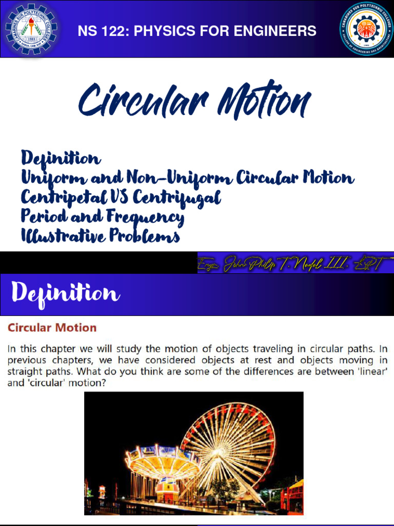 Circular-Motion[1] | Download Free PDF | Classical Mechanics | Rotation
