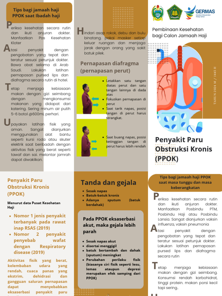 Leaflet PPOK Bagi Jemaah Haji | PDF | Sains & Matematika