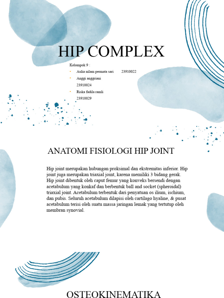 HIP Complex Kelompok 9 | PDF