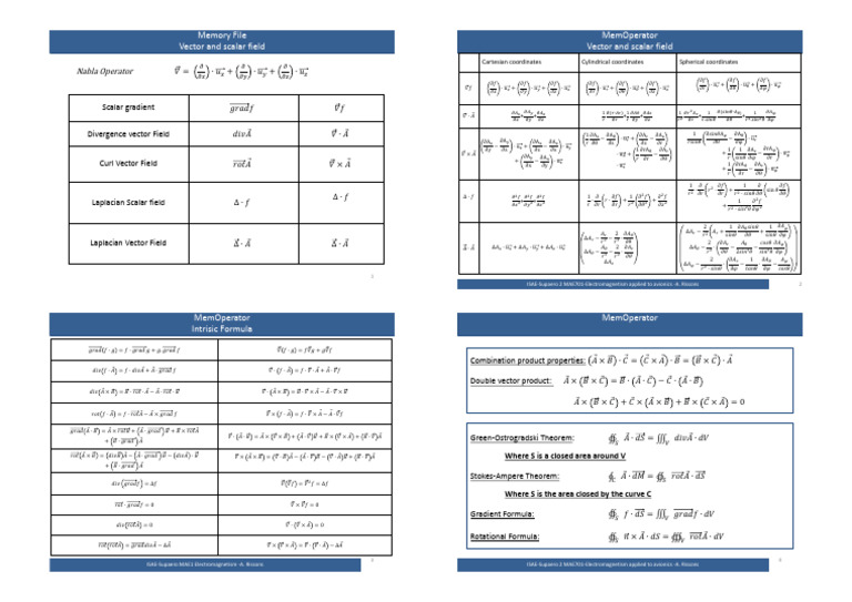Memo Operator | PDF | Functions And Mappings | Linear Algebra