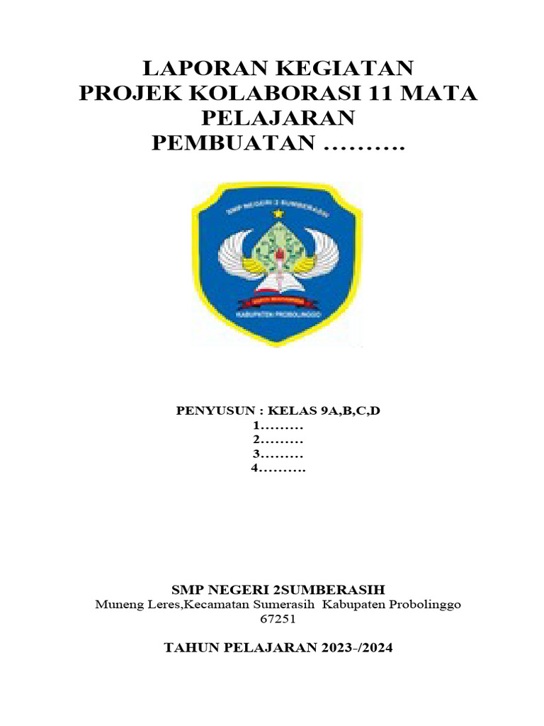 Laporan Kegiatan Ujian Praktik | PDF | Seni | Sains & Matematika