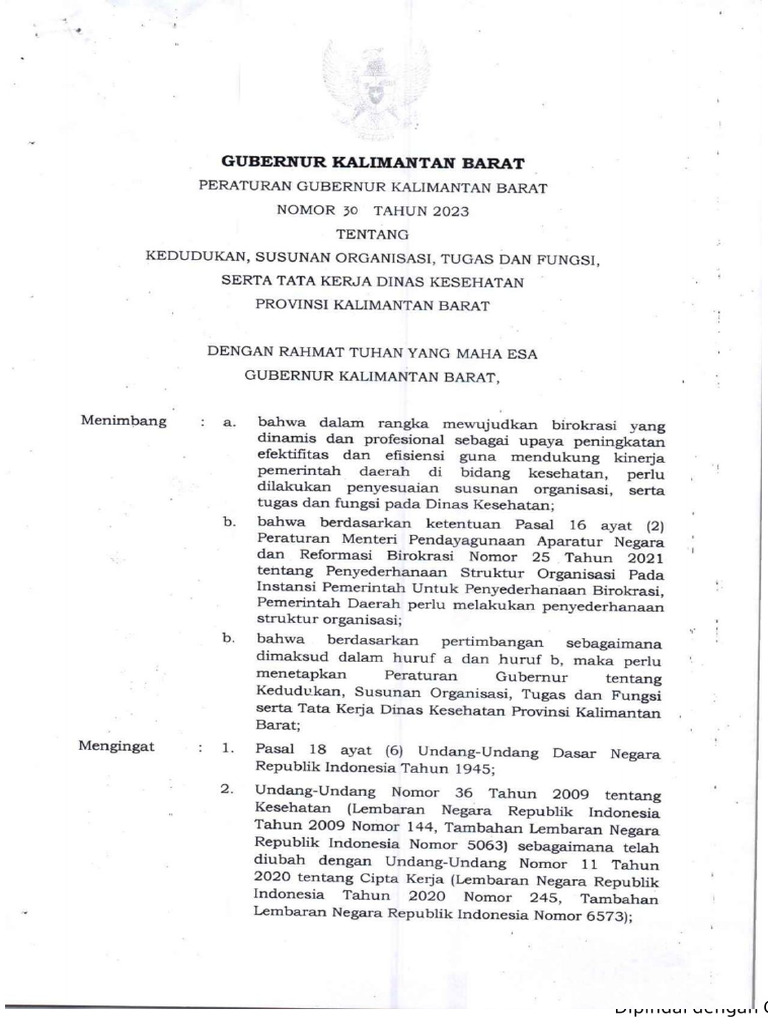 SOTK Per 3 Juli 2023 | PDF