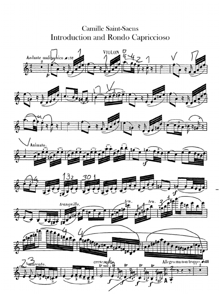 Introduction et rondo capriccioso | PDF