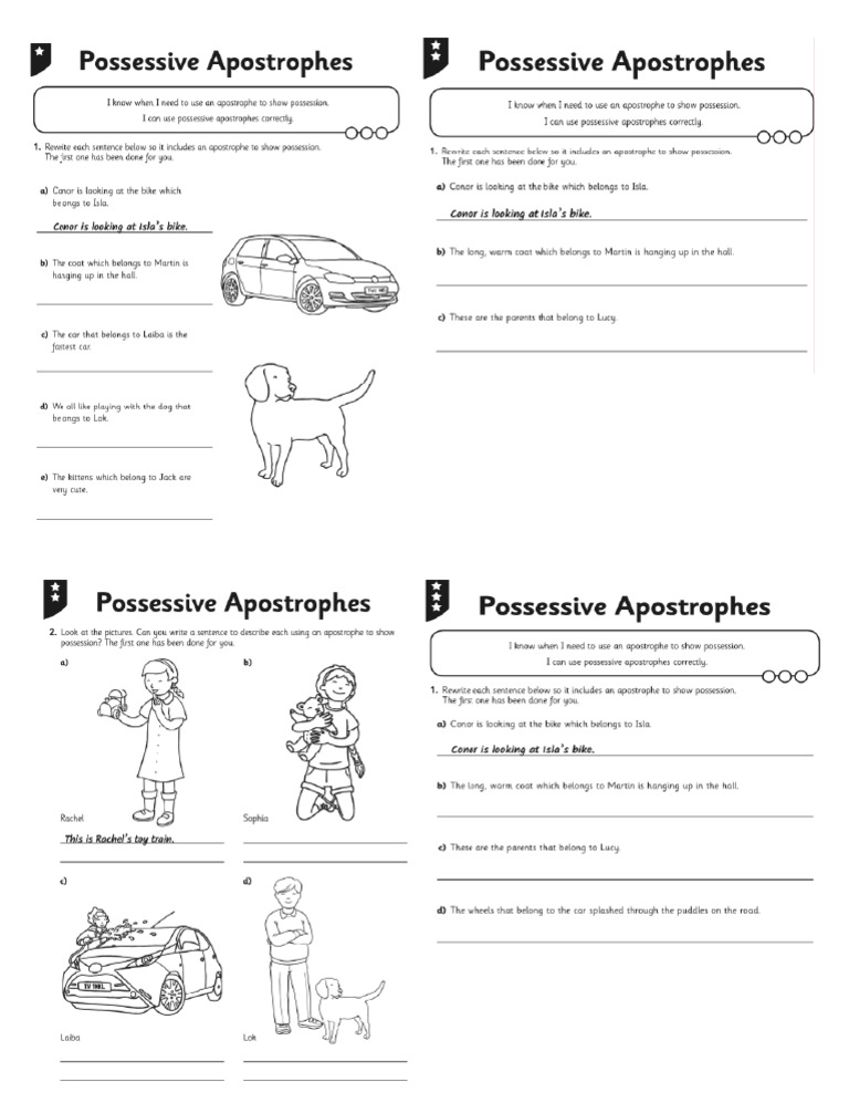 Possessive s_ EASY | PDF