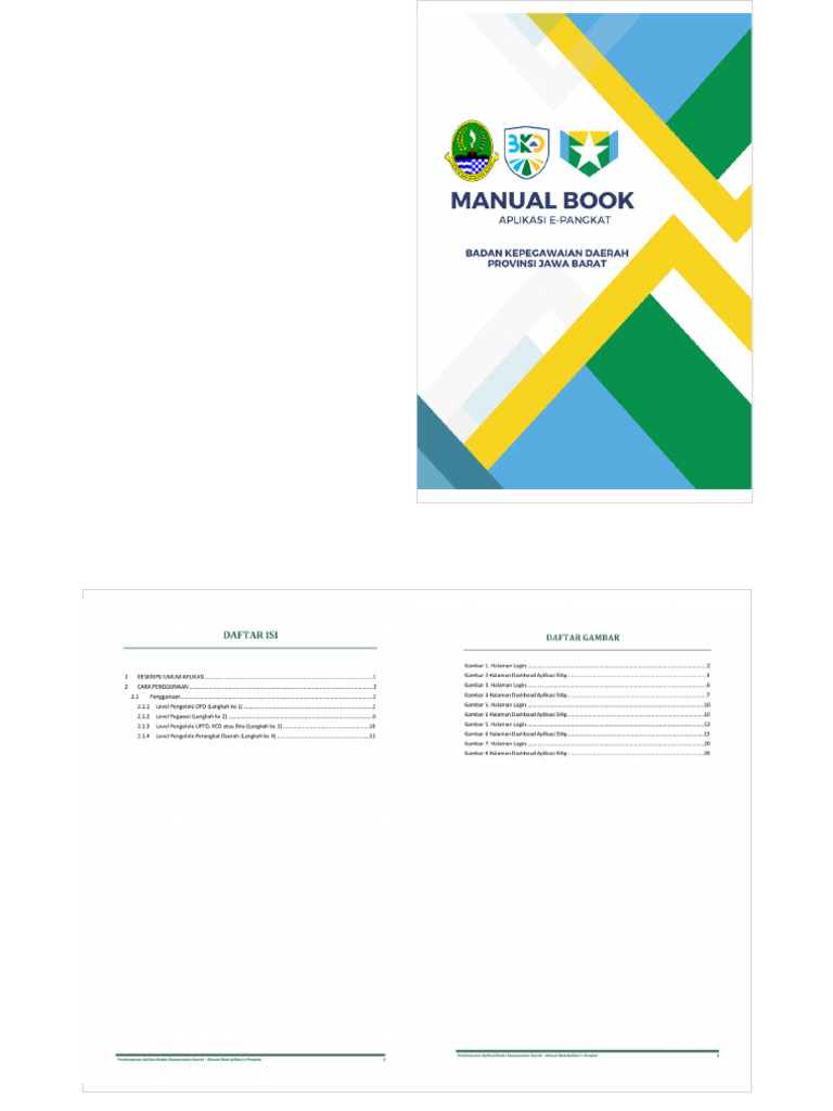 MANUAL BOOK APLIKASI E-PANGKAT | PDF
