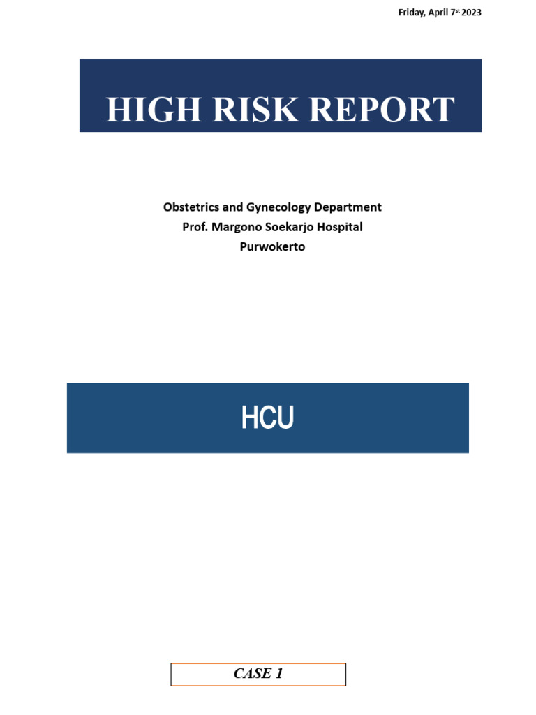 High Risk Report 7-4-23 | PDF