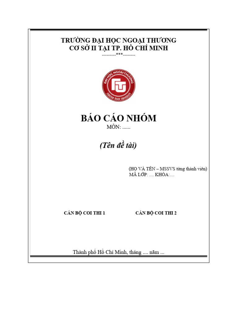 SV - Yeu Cau Bao Cao Nhom Giua Ky KTL | PDF