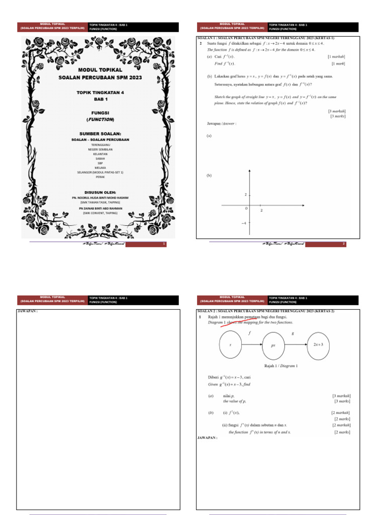 Function Form 4 | PDF