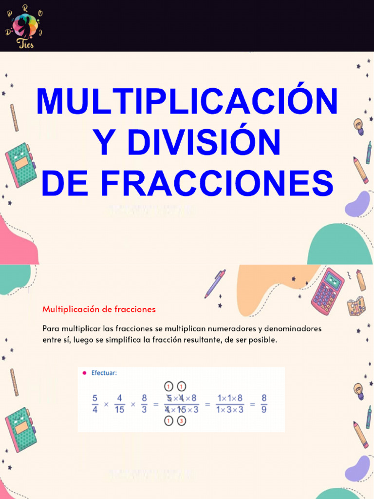 Multiplicacion y Division | PDF