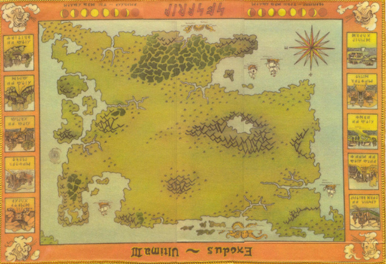 Ultima 3 Map | PDF