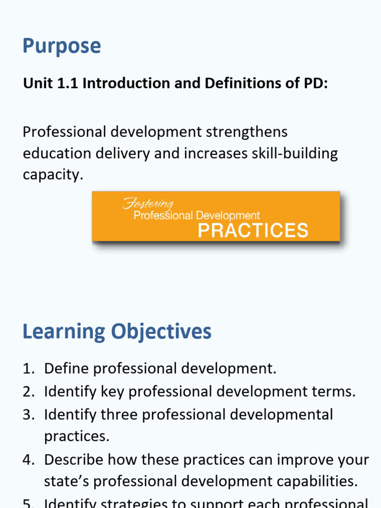 Understanding Professional Development in Education | PDF | Learning ...