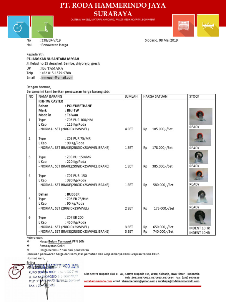 0338 PT - Jangkar Nusantara Megah | PDF