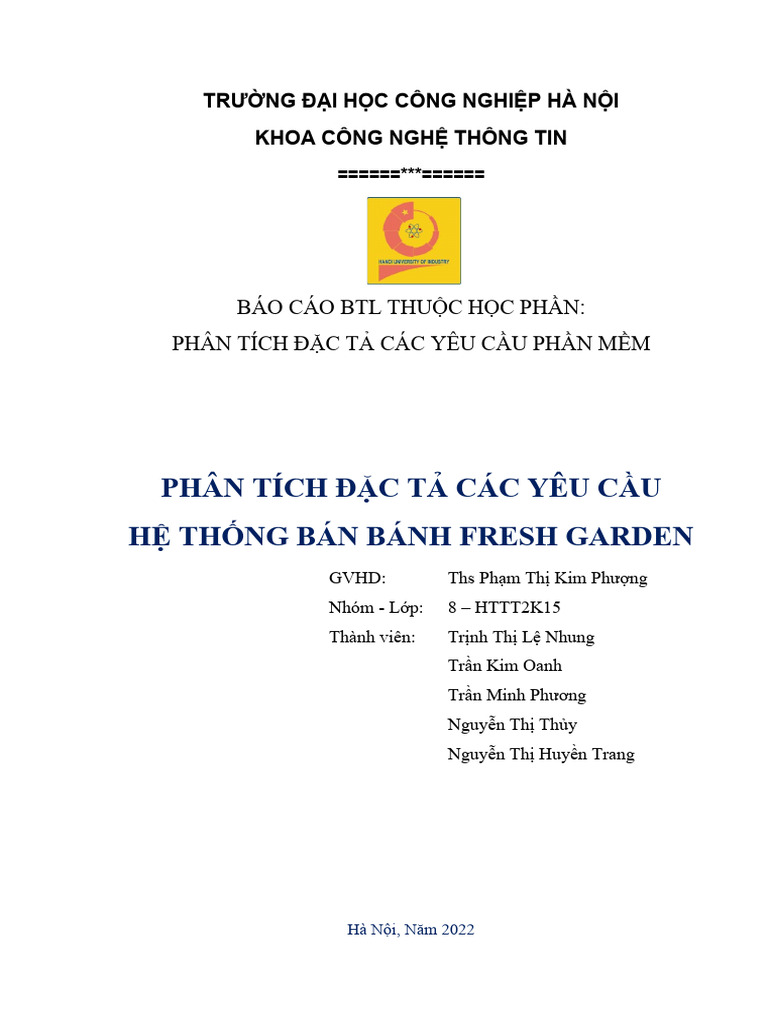 BTL PTDTYCPM Nhom8 2 Chuong-3 | PDF
