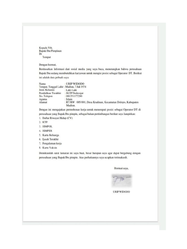 Urip Widodo | PDF