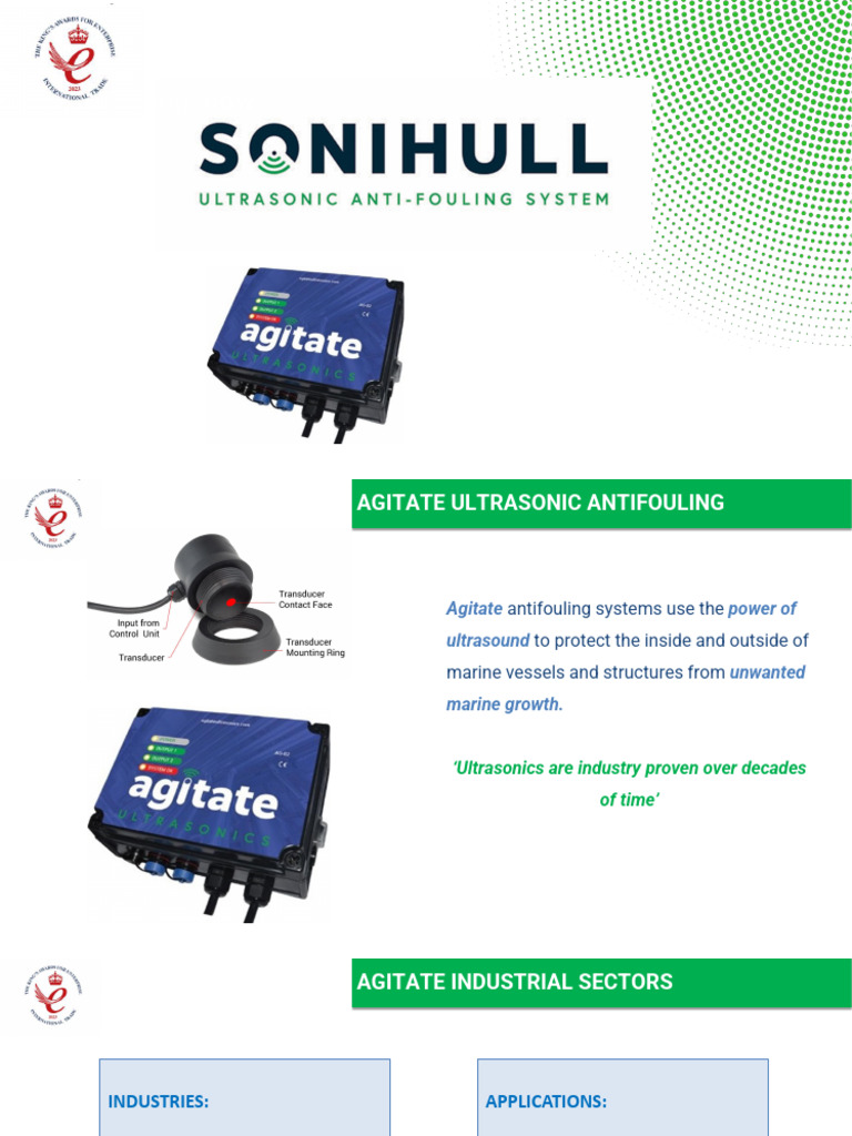 Ultrasonic Antifouling for Industries | PDF | Heat Exchanger | Pump