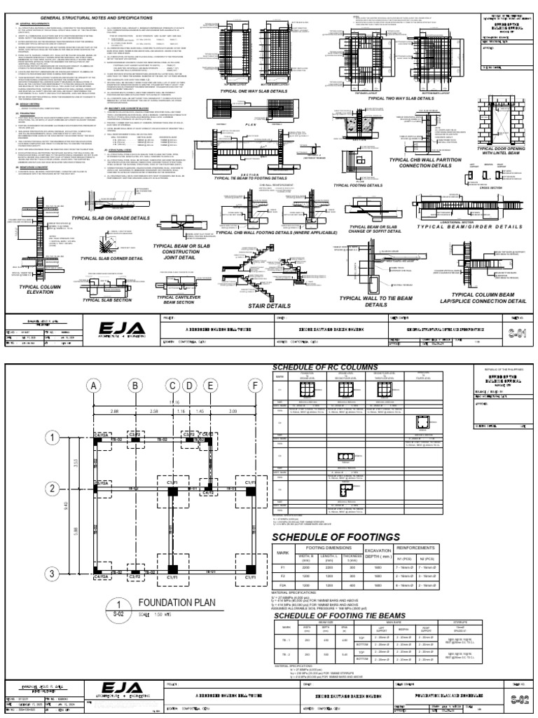 A Proposed Belfry Tower (Structural) | PDF | Building Technology ...