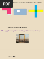 Compound Shapes Area Exercises | PDF