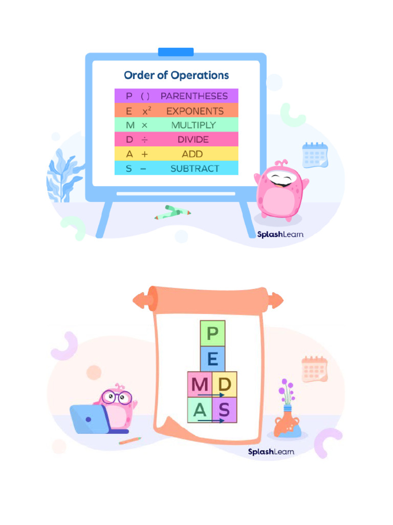 Order of Operations Examples | PDF