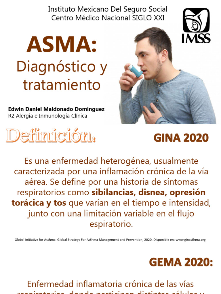 Diagnóstico y Tratamiento del Asma | PDF | Alergia | Ciencias de la Salud