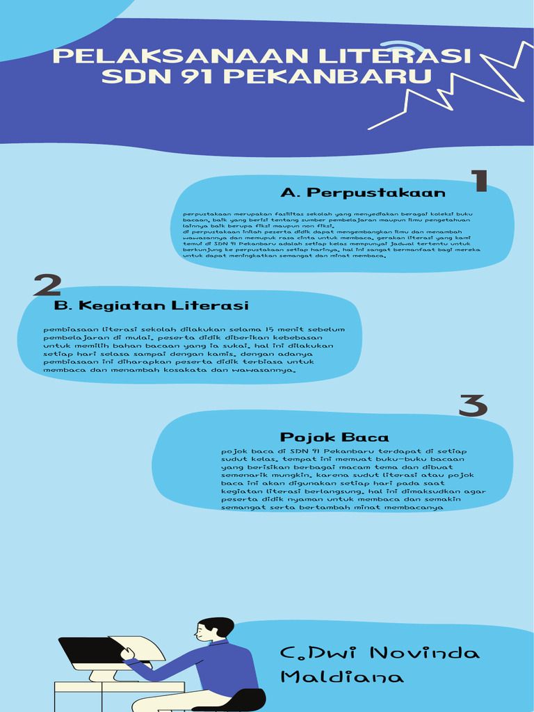 Literasi Topik 1 Infografis | PDF