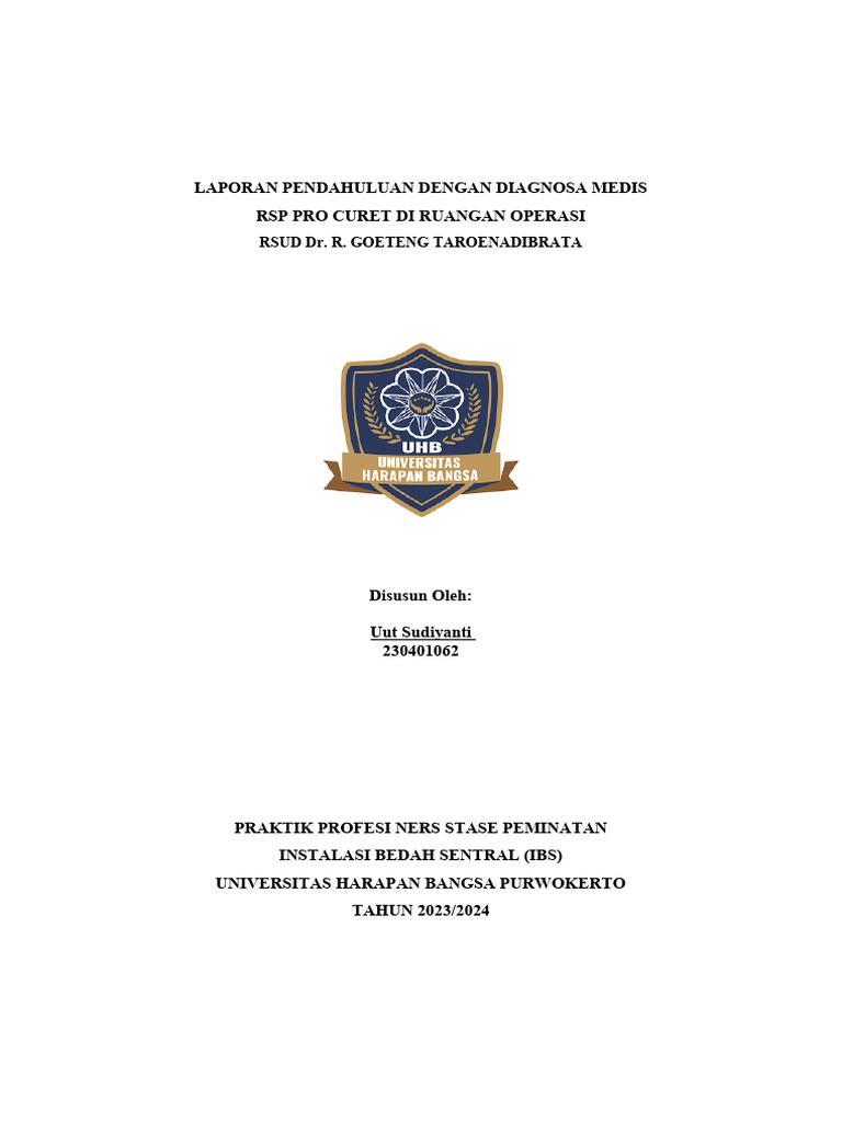Kuretase: Prosedur dan Komplikasi Medis | PDF | Sains & Matematika