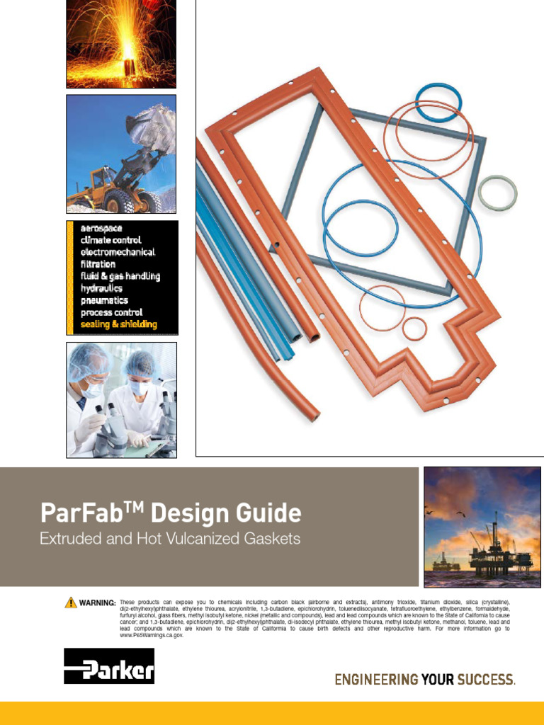 Parker TechSeal ParFab Design Guide TSD 5420 | PDF | Extrusion | Oxide