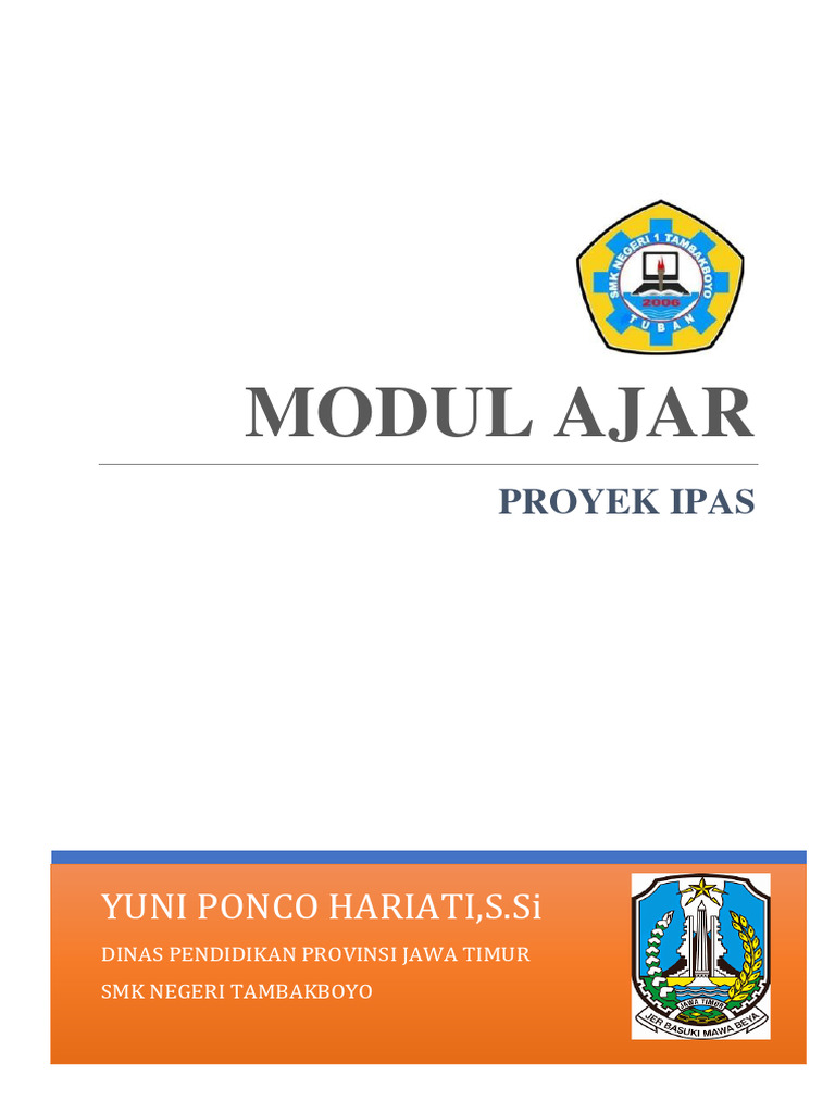 Modul Ajar Smekta Proyek Ipas CP 2 | PDF | Karier & Perkembangan