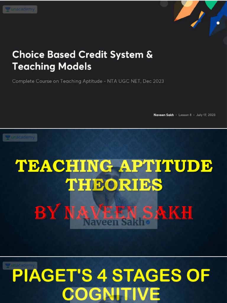 Choice Based Credit System Teaching Models | PDF