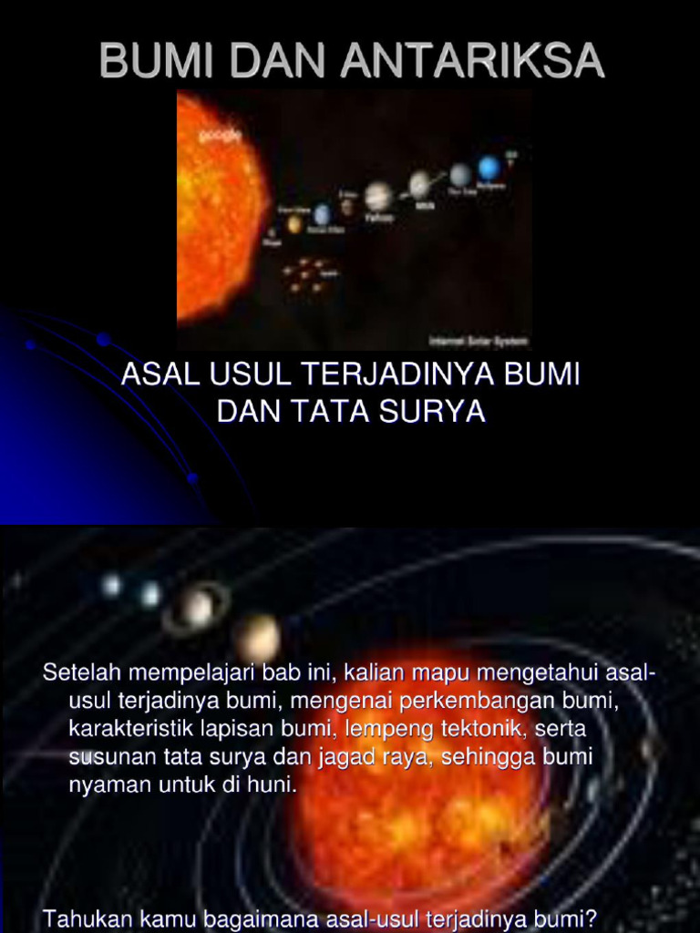 Bumi Dan Antariksa | PDF