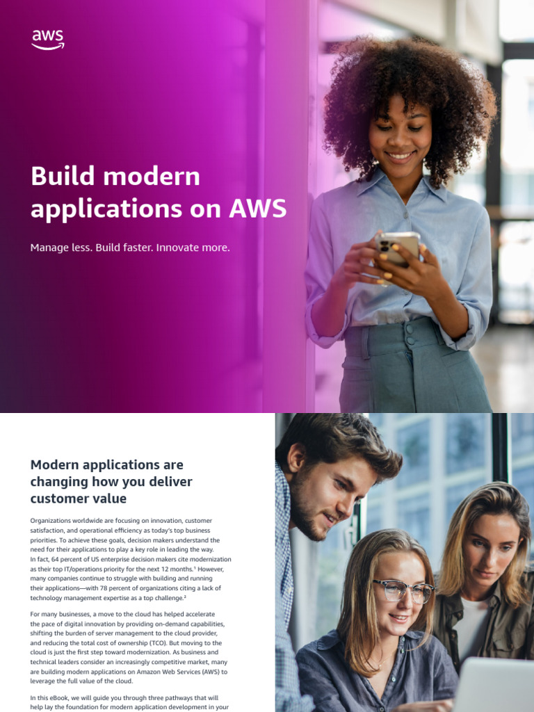 AWS Cloud: Modern App Development | PDF | Cloud Computing | Amazon Web ...