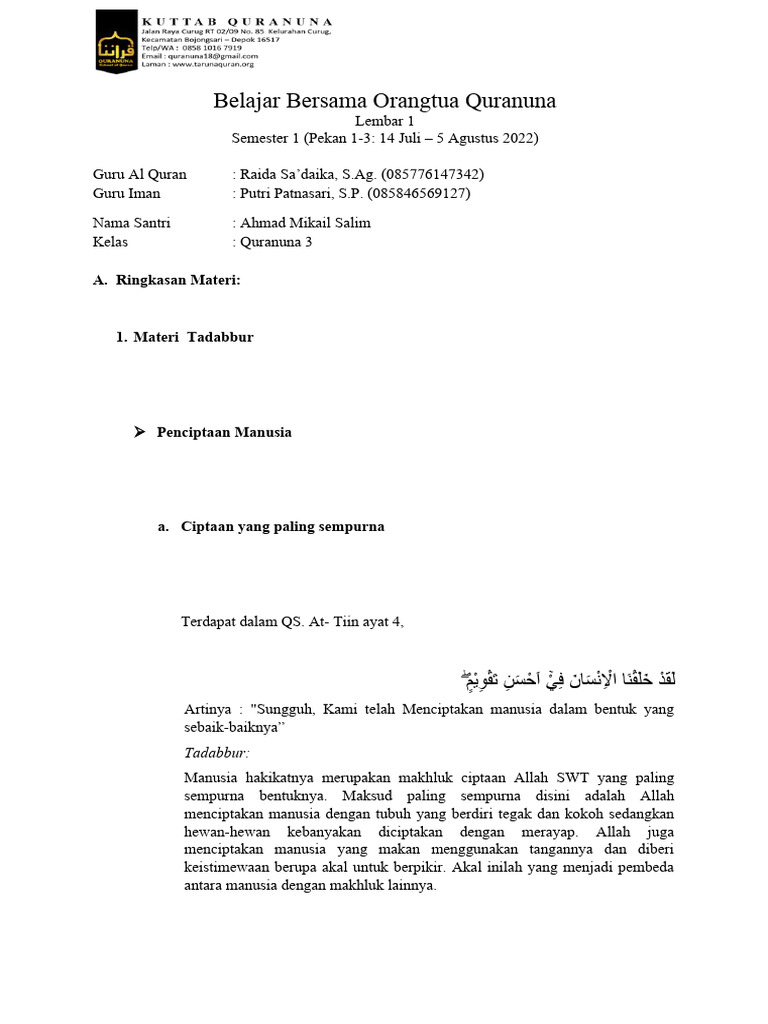 Contoh BBO | PDF | Agama & Spiritualitas