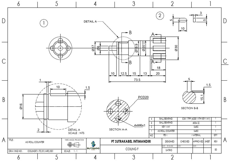 As Roll Counter - Coiling F | PDF