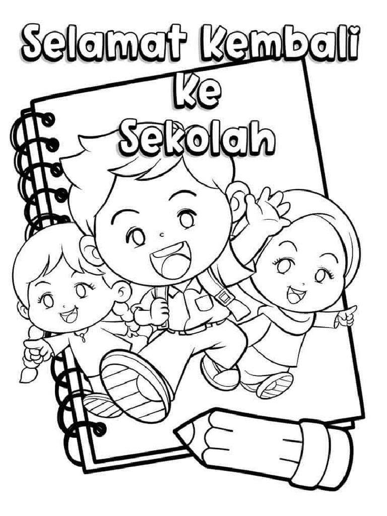mewarna back to school | PDF