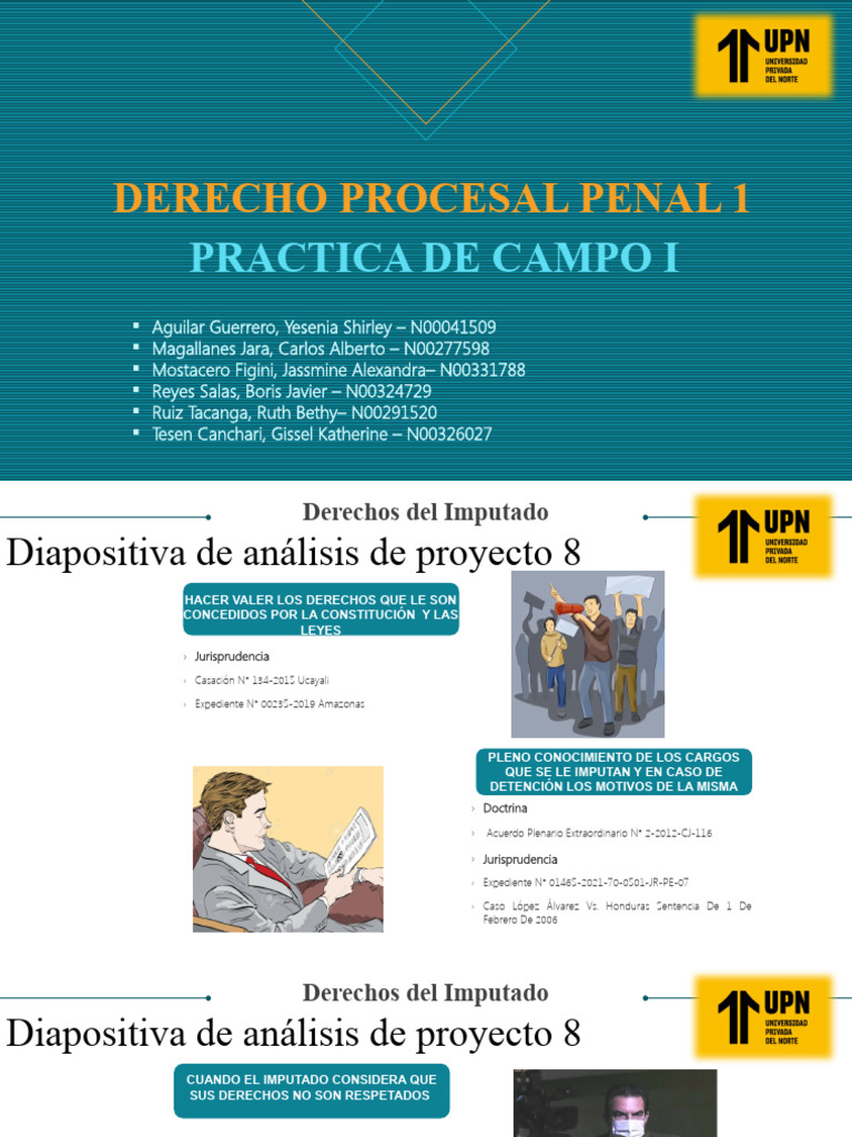 PC Semana 2 - DPP - Grupo 1 | PDF | Caso de ley | Debido al proceso